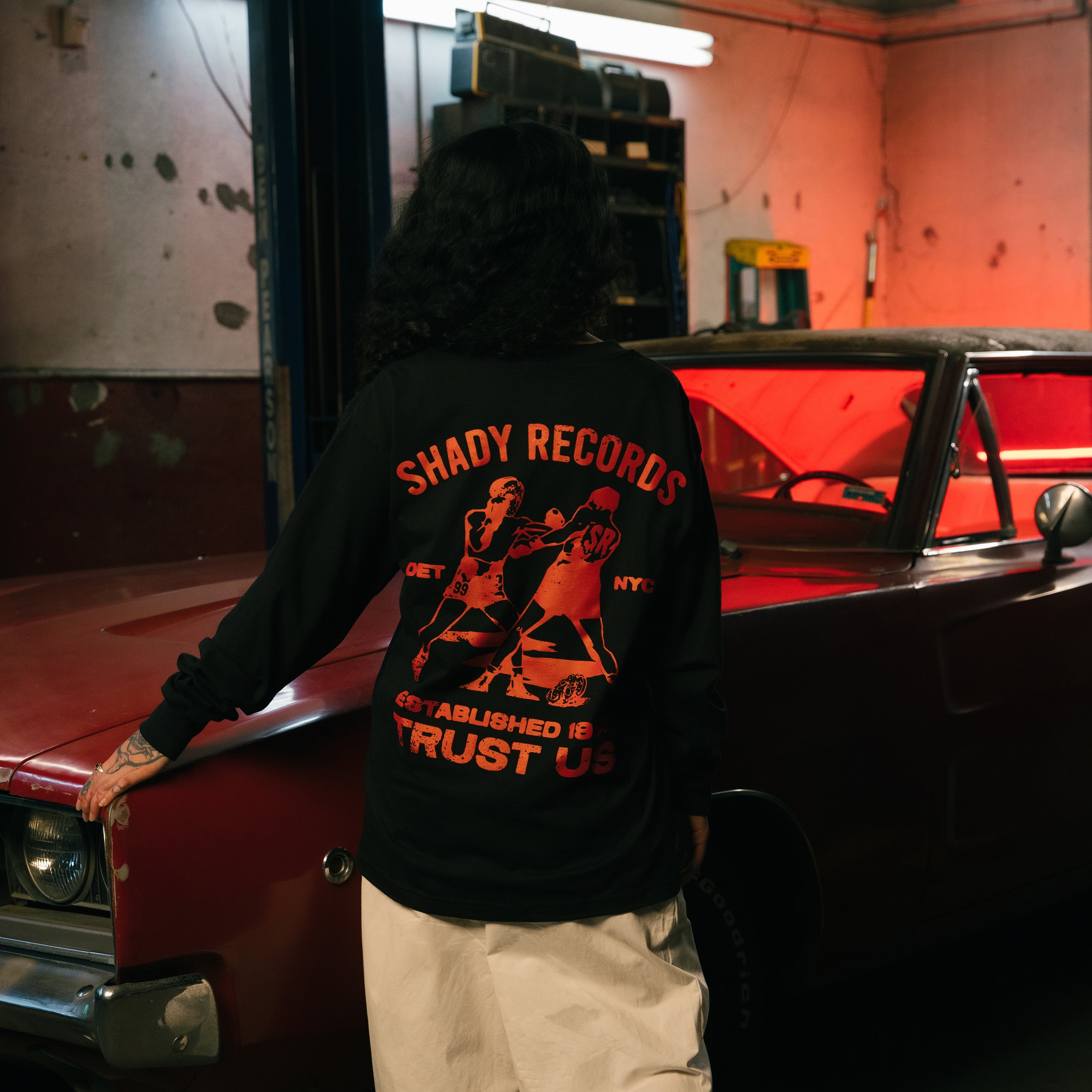 Trust Us Boxer Longsleeve (Black) - Shady Records Official Store