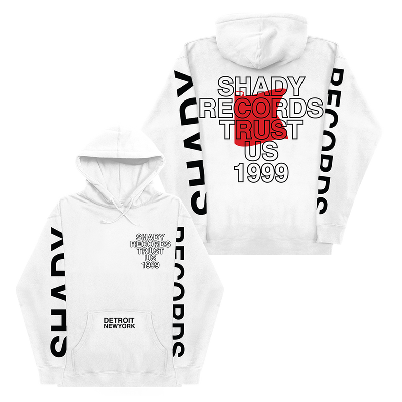 Shady Red Flag Hoodie (White) - Shady Records Official Store