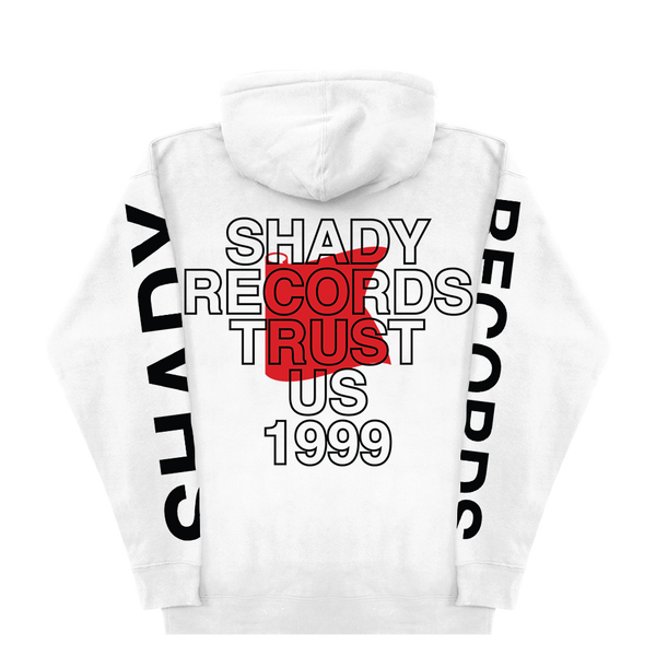 Shady Red Flag Hoodie (White) - Shady Records Official Store